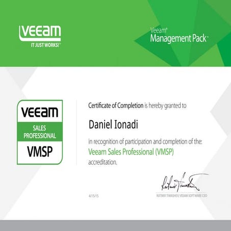 Veeam Management Pack v7 for System Center. VMSP | PDF