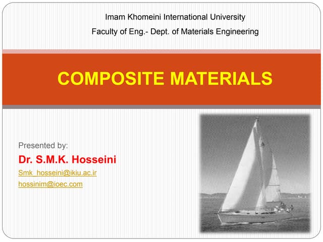 Composite materials PPT | PPTX