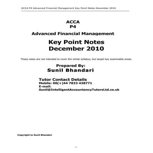 1338371173 acca-p4-key-point-notes-december-2010 | PDF