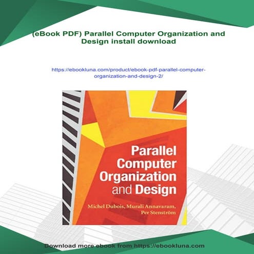 (eBook PDF) Parallel Computer Organization and Design | PDF