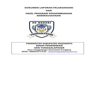 134. DOK LAPORAN PROGRAM PENGEMBANGAN KEWIRAUSAHAAN.docx