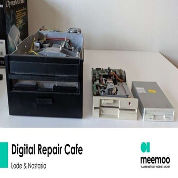 Digital Repair Cafe: het capteren van verouderde opslagmedia | PPT