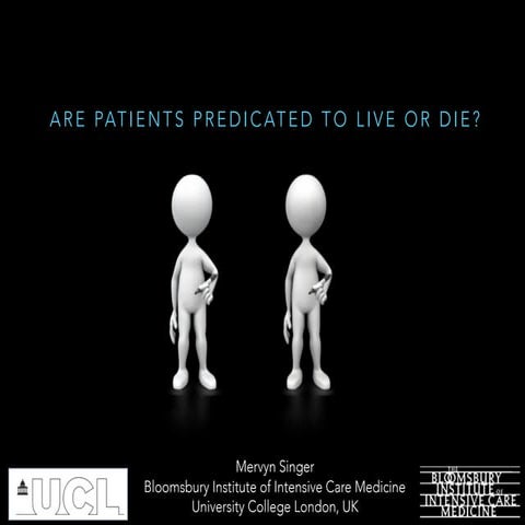 Biomarkers in Critical Care: Mervyn Singer | PDF