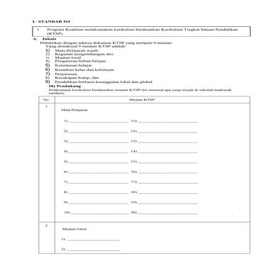 134124554 bukti-fisik-standar-isi | PDF