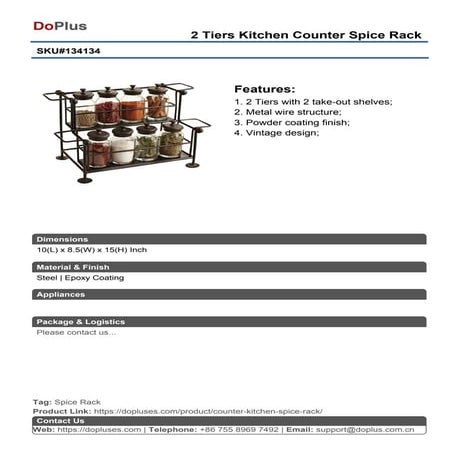 134134.spice rack | PDF