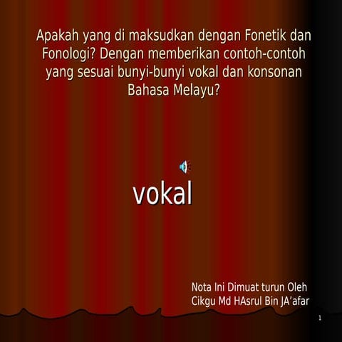 13416756 fonetik-dan-fonologi-vokal | PPT