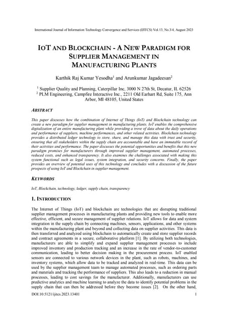 Fake Product Detection Using Blockchain Technology Pdf