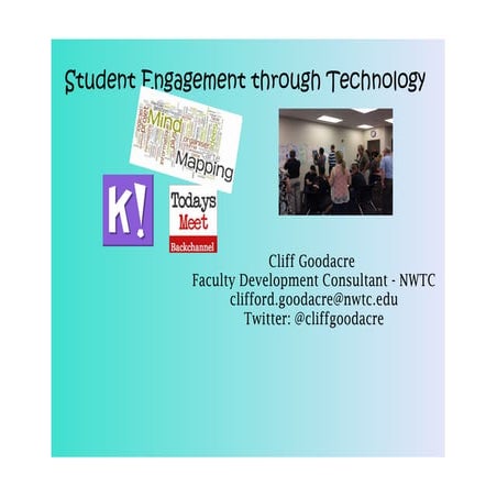 Student Engagement Through Technology | PPT