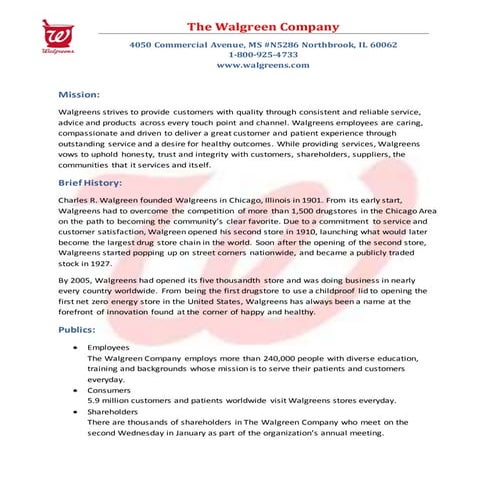 Walgreens- Complete Campaign | PDF