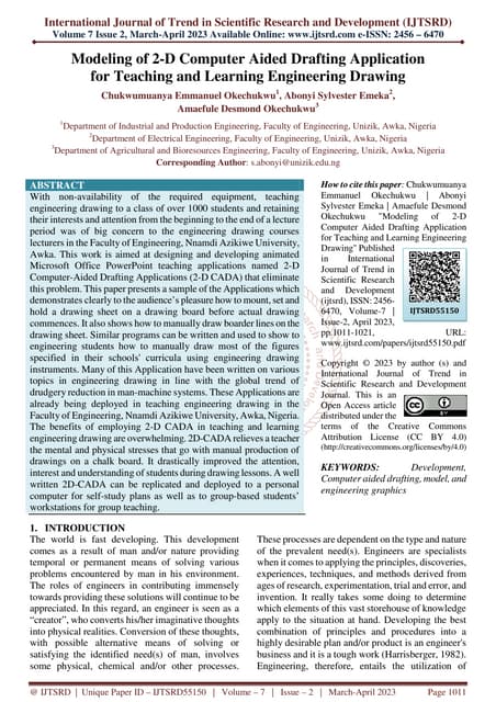 ESE 2020 - General Principles of Design, Drawing and Safety | PDF