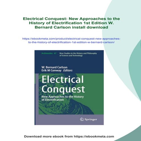 Electrical Conquest: New Approaches to the History of Electrification ...