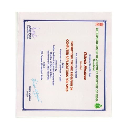 EDI CERTIFICATE | DOC