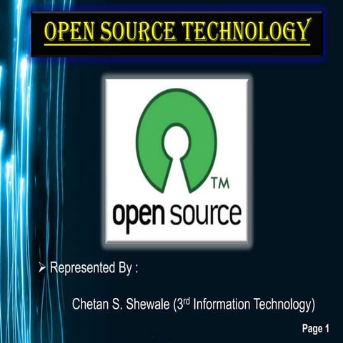 Open source software | PPTX