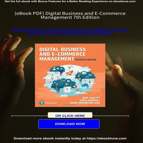 Instant Access to (eBook PDF) Digital Business and E-Commerce Management 7th Edition ebook Full ...