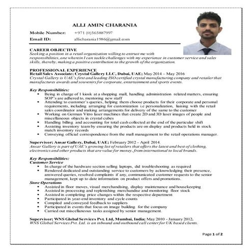 AAC Resume | DOCX