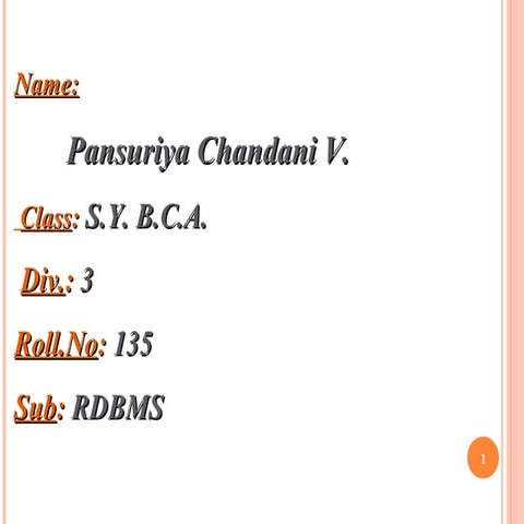 135 cursor for loop | PPT