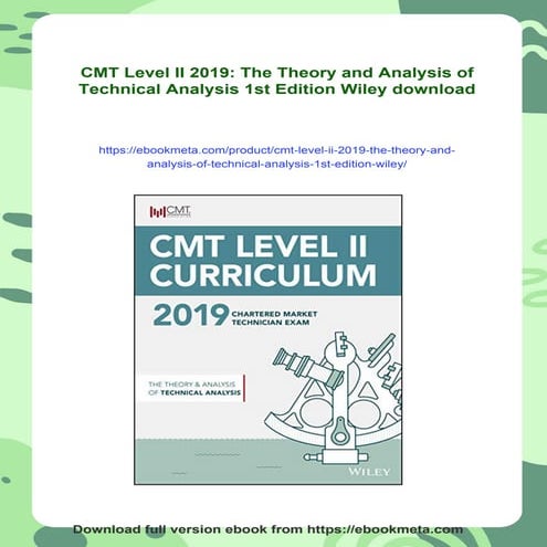 CMT Level II 2019: The Theory and Analysis of Technical Analysis 1st ...