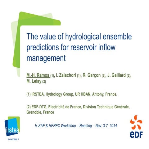 13613 value-hydrological-ensemble-predictions-reservoir-inflow-management | PPT
