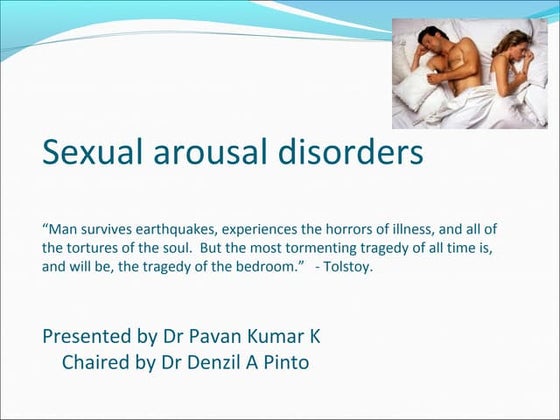 Sexual Response Cycle- Dr Shahjada Selim | PPT