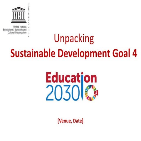 SDG 4 | PPT
