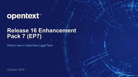 OpenText On-premises Managed Services | PPT