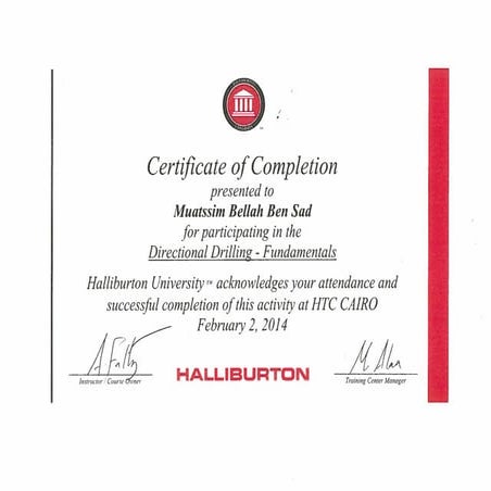 DDFT certificate | PDF