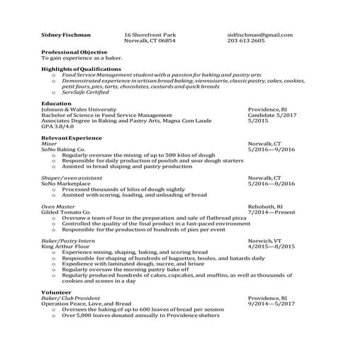 RESUME revision 9 | PDF
