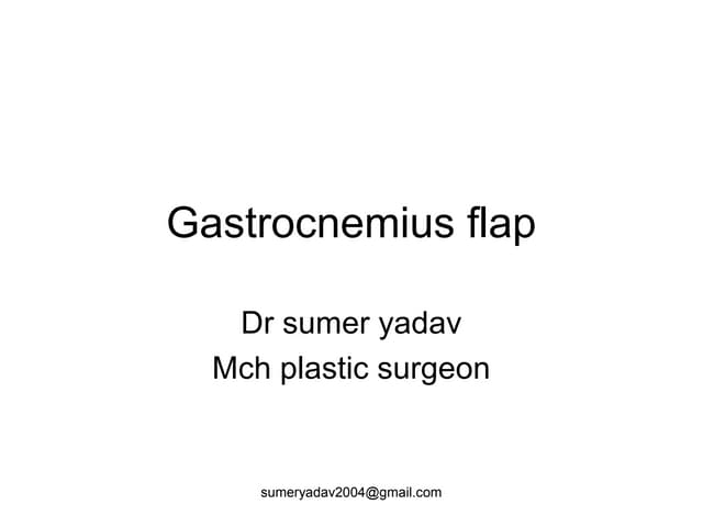 V-Y Advancement flap - for Fingertip amputations | PPTX