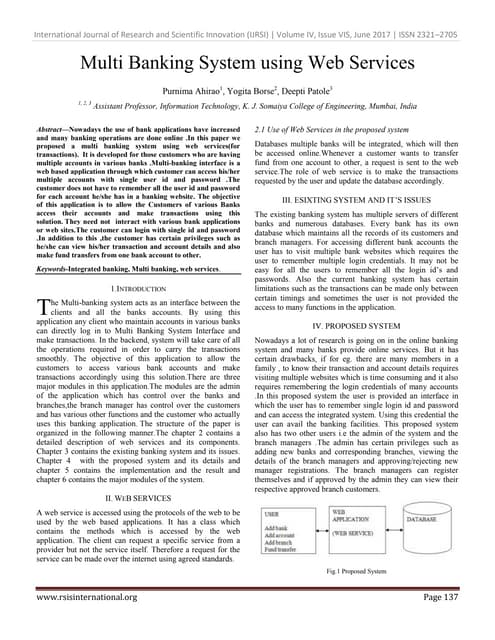 Online Banking Project | PPTX