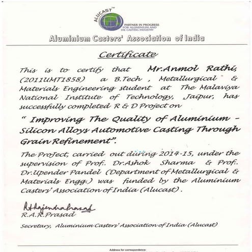 Anmol ALUCAST certificate.PDF