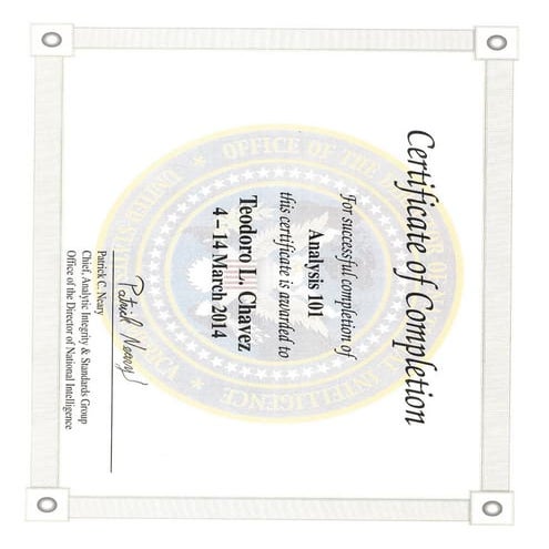 Analysis_101_Cert | PDF