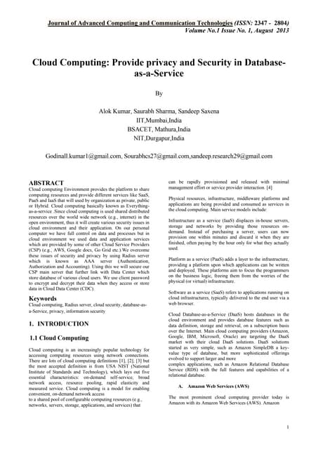 NIST Cloud Computing Reference Architecture | PPT