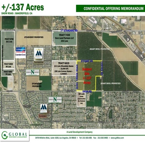 137 acres offering memorandum 9.04.2014