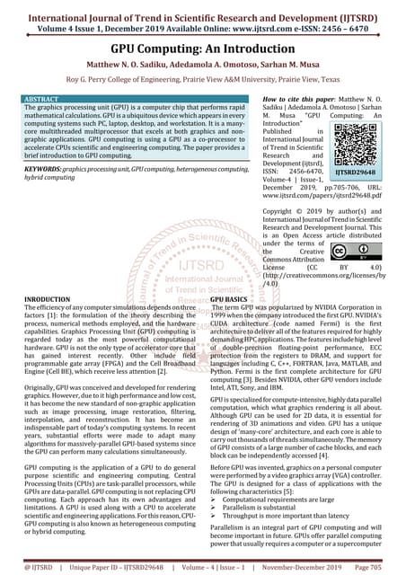 Gpu Computing An Introduction Pdf 6219
