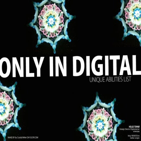 Only in Digital | PDF