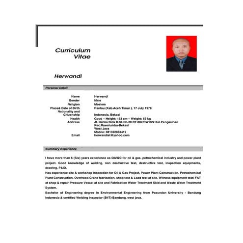 Curriculum Vitae Anbika, ST (Update) | DOCX