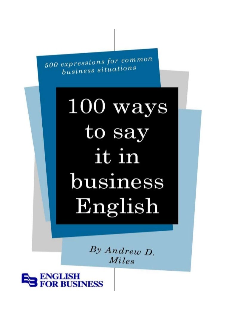 138251316 Business english conversation 138251316-business-english-conversation