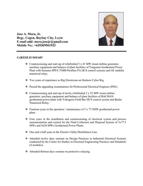 MEP Supervisor | DOC