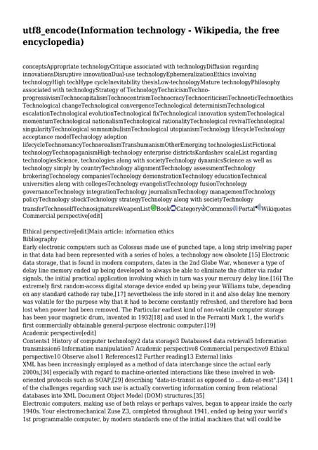 Informatics: Introduction | PPT