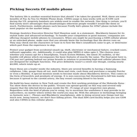 Samsung Smartphone - Review, Specifications And Features | PDF