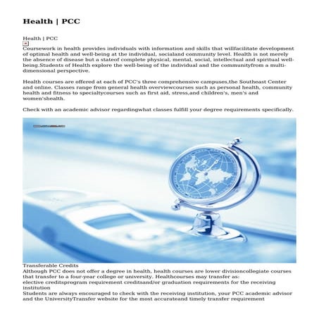 Health | PCC | PDF
