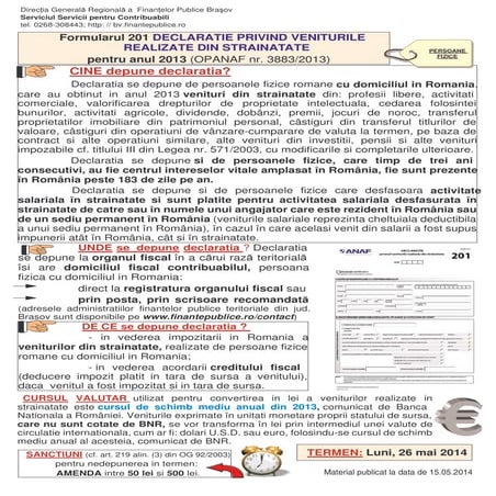 Formular 201 | PDF