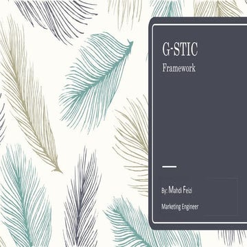G-STIC Freamwork | PPTX