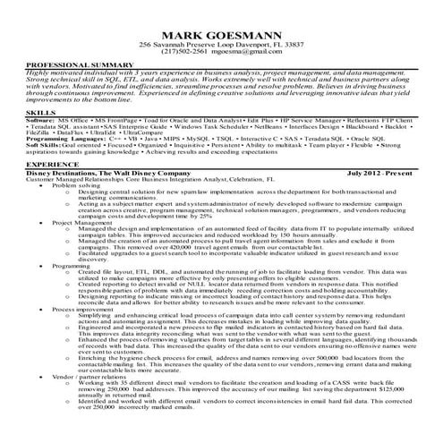 Resume Crispin J. McDonald 201701 | PDF