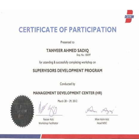 PDIL Trainings & appreciation letters | PDF