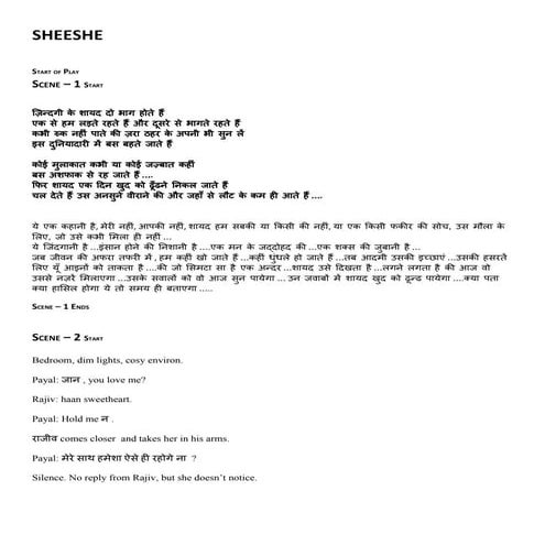 Sheeshe-Play | PDF