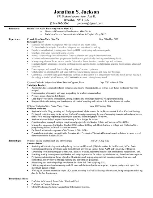 Alejandro resume | PDF