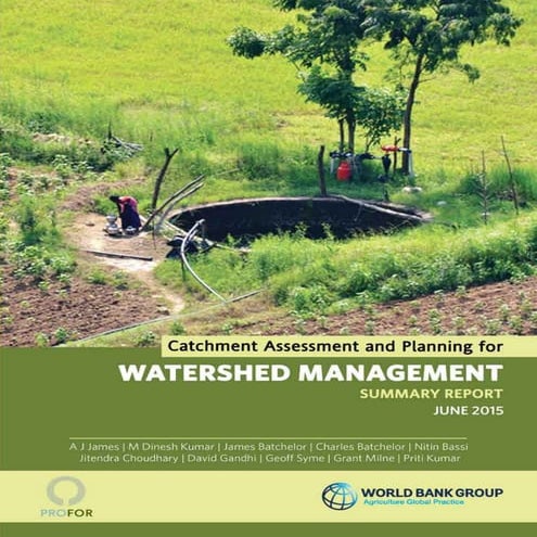 WB_CAP_Watershed Management Summary Report_ES_03-09-15 | PDF