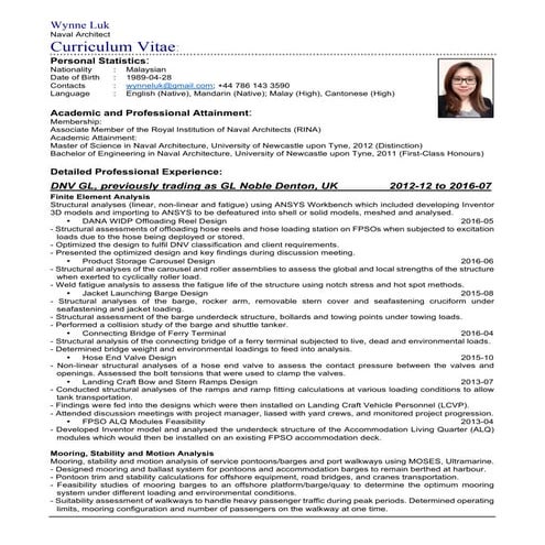 CV_Cristina Generale_2016 | PDF