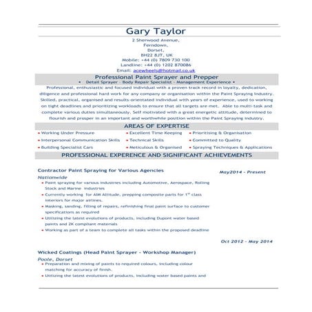 Albert Mitchell 2015 CV copy (1) | DOCX